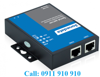 Bộ chuyển đổi 2 cổng Rs485/422 sang ethernet NP302T-2D(RS485)