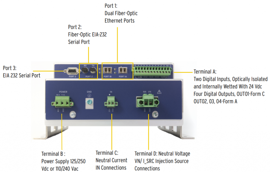 Rơ le bảo vệ nối đất Stator SEL-2664S