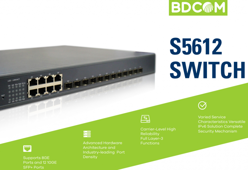 Switch chuyển mạch BDCOM S5612